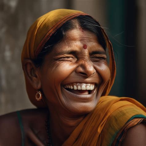 Premium AI Image World Laughter Day Women Laugh Generative Ai