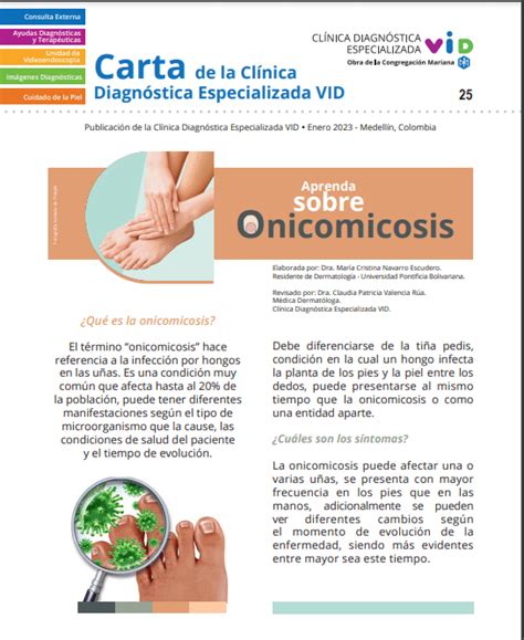 Sabes cómo tratar los hongos en las uñas en la Clínica Diagnóstica