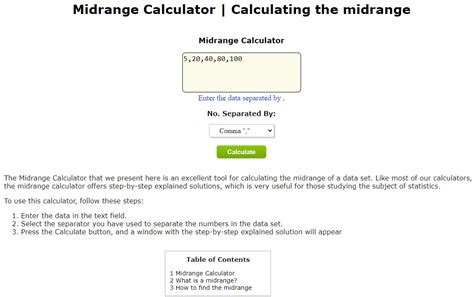 midrange calculator didactalia material educativo