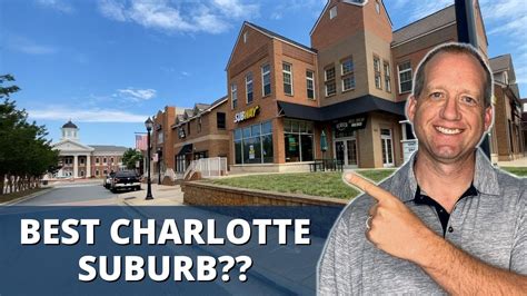 Best Charlotte Suburbs MINT HILL NC YouTube