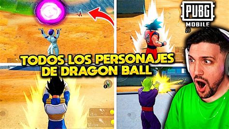 Todas Las Skins Y Habilidades Del Modo Dragon Ball En Pubg Mobile