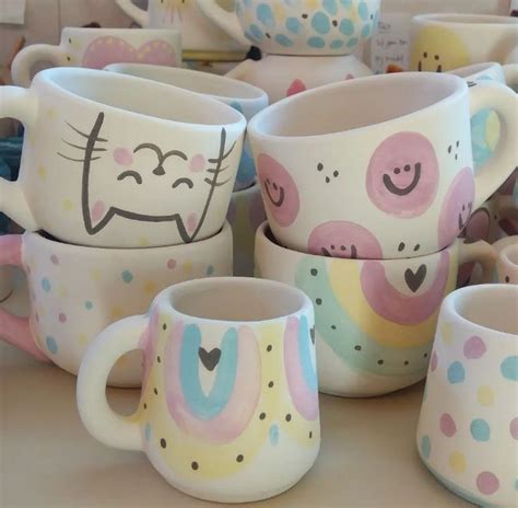 Tazas Aesthetic Diy Pottery Painting Pottery Painting Pottery