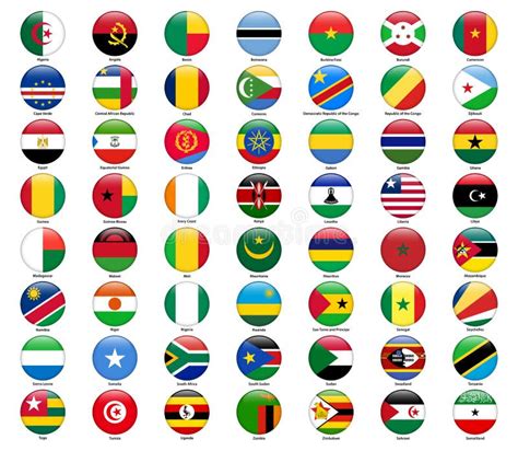 Banderas De Paises Africanos