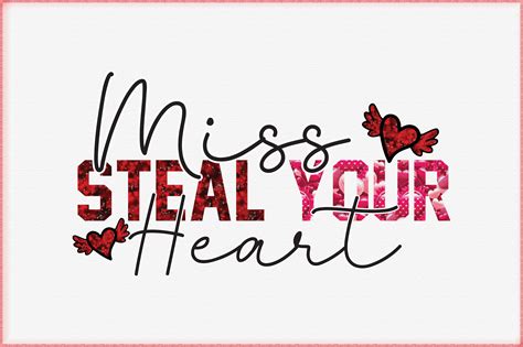Miss Steal Your Heart Graphic By Mahmudar Rahman Creative Fabrica
