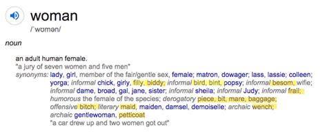 What Made Oxford University Press Change The Definition Of Woman In