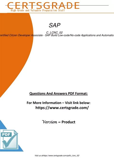 Ppt Empower Your Potential With C Lcnc Sap Certified Citizen
