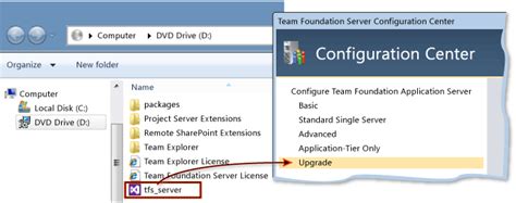 tfs application tier will use the same hardware tfs microsoft docs