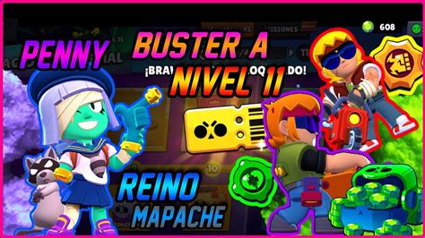 EL NUEVO BRAWLER CROMÁTICO BUSTER ESTA MUY FUERTE lo subo a nivel 11
