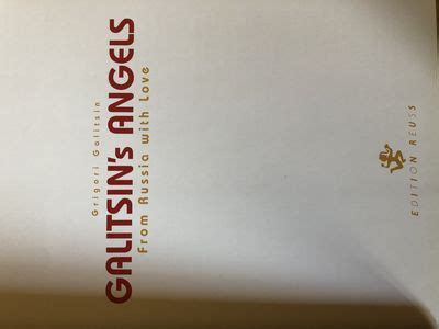 BIBLIO Galitsin S Angels By Galitsin Grigori Hardbound 2005 01
