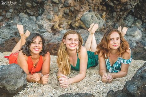 Un Shooting Photo Entre Copines Sur La Plage L C A Nina Et Fred