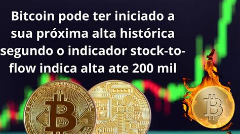 Bitcoin deixa topo duplo dentro de sua consolidação indicador stock to