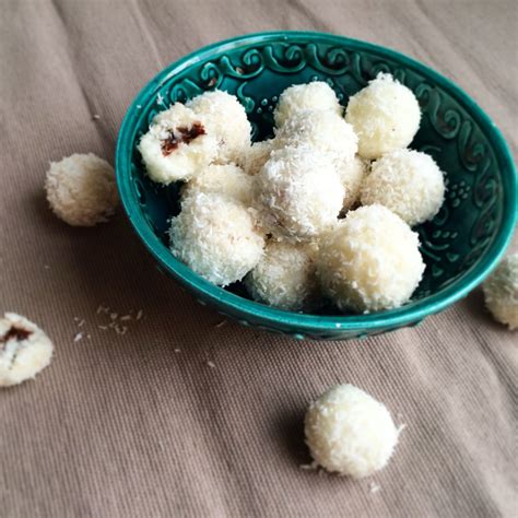 Bouchées noix de coco et ganache au chocolat pour 6 personnes