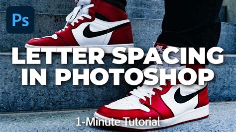 How To Change Letter Spacing In Photoshop Kerning Tracking Youtube