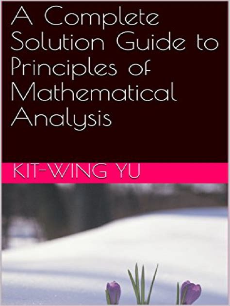 rudin a complete solution guide to principles of mathematical analysis pdf pdf
