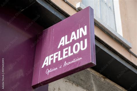 Alain Afflelou Logo Brand And Text Sign Wall Facade Entrance French