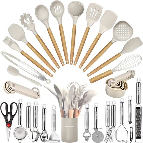 Amazon Kitchen Utensils Set Pcs Cooking Utensils With Grater