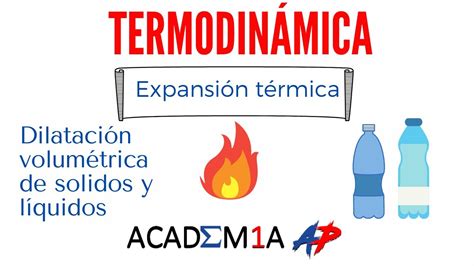 CÓMO CALCULAR la Expansión térmica de volumen Ejercicio 1 YouTube