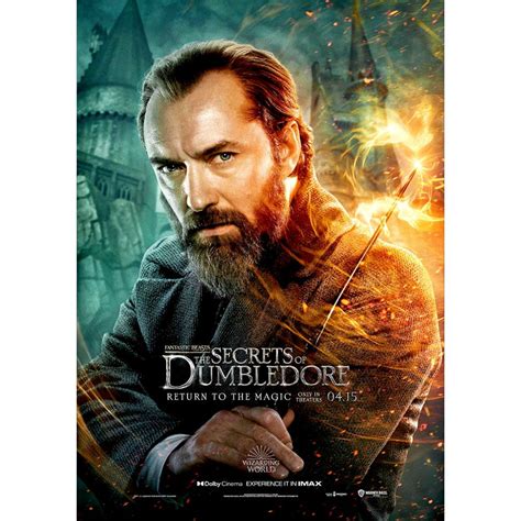 Pôster 3 Animais Fantásticos Os Segredos de Dumbledore 2022