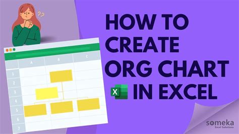How To Create An Org Chart In Excel TUTORIAL VIDEO Included
