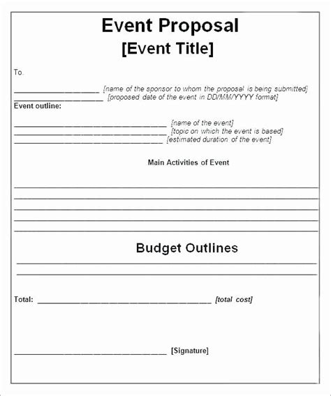 Event Planning Quote Template Peterainsworth