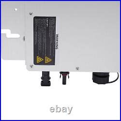 Solar Micro Inverter W Grid Tie Mppt Pure Sine Wave Dc Ac Vdc