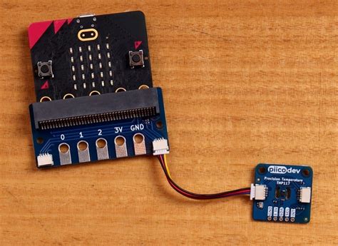 PiicoDev Precision Temperature Sensor TMP117 Micro Bit Guide