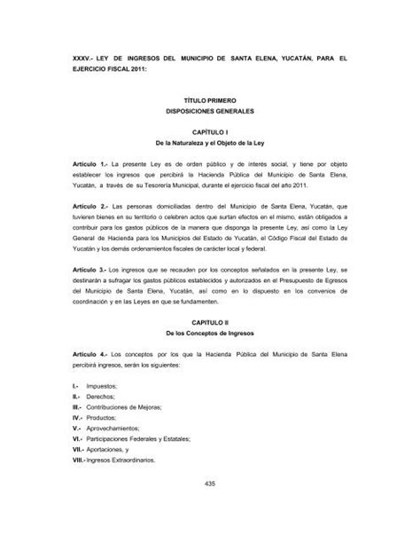Ley General De Hacienda Del Estado De YucatÃn farez