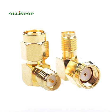 Sma Connector Rf Coaxial Coax Adapter Rp Sma Male To Rp Sma Female