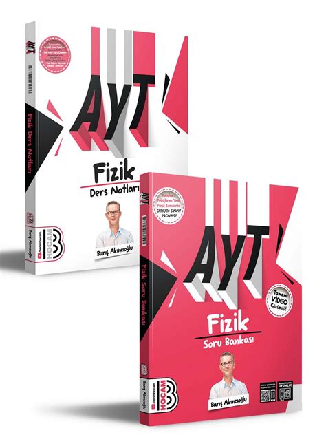 2024 AYT Fizik Ders Notları ve Tamamı Video Çözümlü Soru Bankası Seti