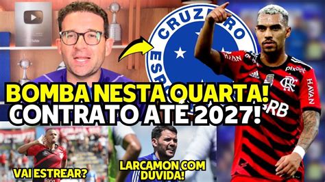 VENÂNCIO TROUXE QUENTINHA NO CRUZEIRO BAITA REFORÇO EXPLODIU NESTA