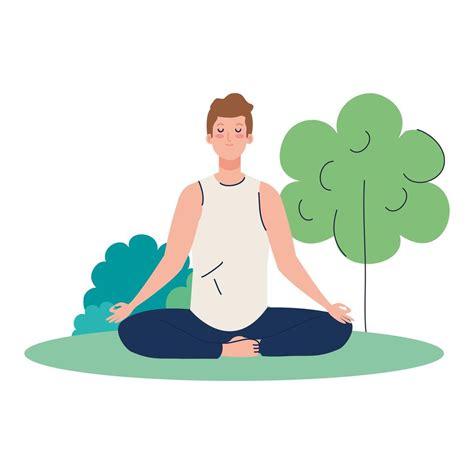 Man Meditating Concept For Yoga Meditation Relax Healthy Lifestyle