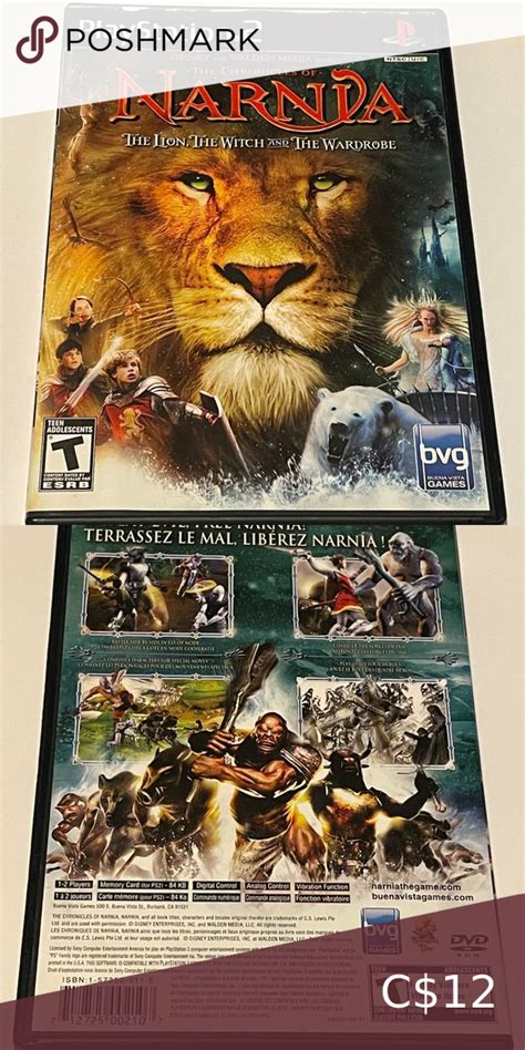 The Chronicles Of Narnia The Lion The Witch The Wardrobe Playstation