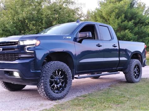 2019 Chevrolet Silverado 1500 Wheel Offset Slightly Aggressive