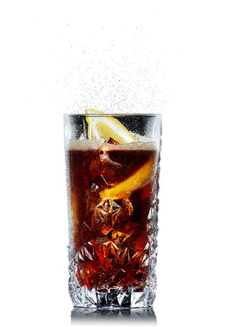 Schweppes Whiskey Cola Bitters Rezept Cocktail