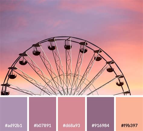 Sunset Color Palette With Hex Codes Vandelay Design