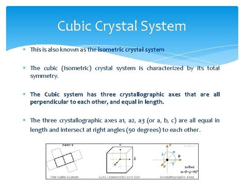 Introduction To Crystallography And Mineral Crystal Systems Unit
