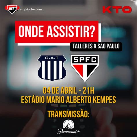 Onde Assistir Talleres X S O Paulo Libertadores
