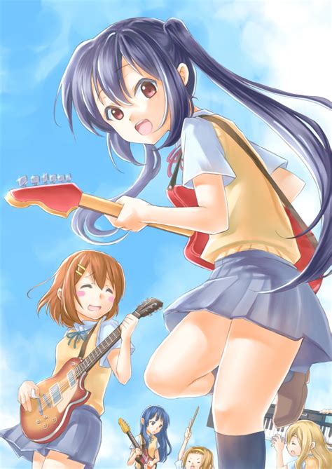 Akiyama Mio Nakano Azusa Hirasawa Yui Tainaka Ritsu And Kotobuki