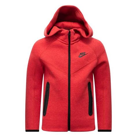 Nike Huppari Nsw Tech Fleece Punainen Musta Lapset