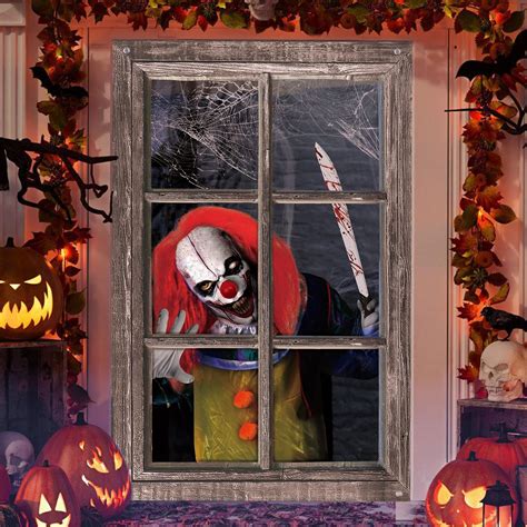 Amazon Funnytree 10x8FT Halloween Evil Circus Theme Backdrop For