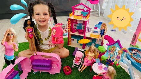 Barbie Videosu Ada ile Evcilik Oyunları Barbie Ve Chelsea Videosu Kız