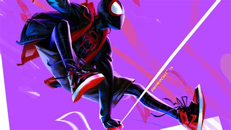 Top Miles Morales Into The Spider Verse Wallpaper