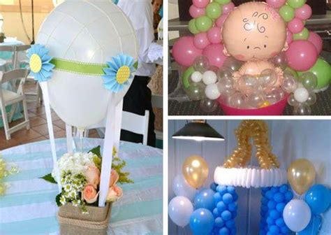 15 Ideas Para Decoracion De Baby Shower Con Globos TE ENCANTARAN