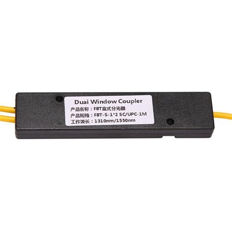 Ftth Sc Upc X Plc Singlemode Fiber Optical Splitter Fbt Optical