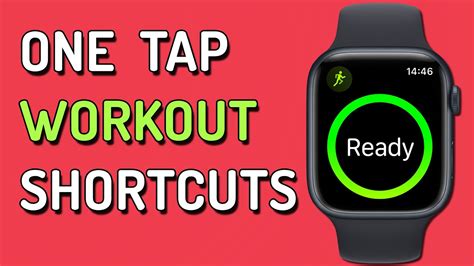 Create A Workout Shortcut On Apple Watch Youtube