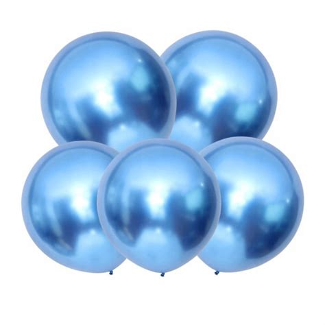 Duże Balony Niebieskie Urodziny Zestaw Balon Dekoracje Urodziny Ślub 5