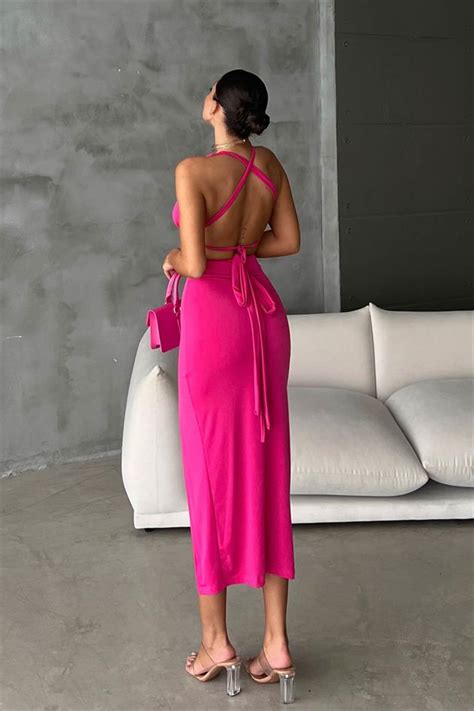 Bağlama Detaylı Büstiyer Etek Takım My Love Butik Modadaki Göz