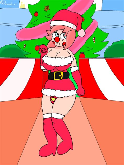Rule 34 1futa 1girls Balls Balls Under Clothes Big Breasts Breasts Bulge Christmas Christmas