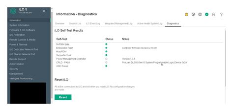 hpe管理チップilo5を再起動する5つの方法（リセットilo） コードワールド