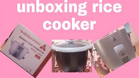 Unboxing Rice Cooker Youtube